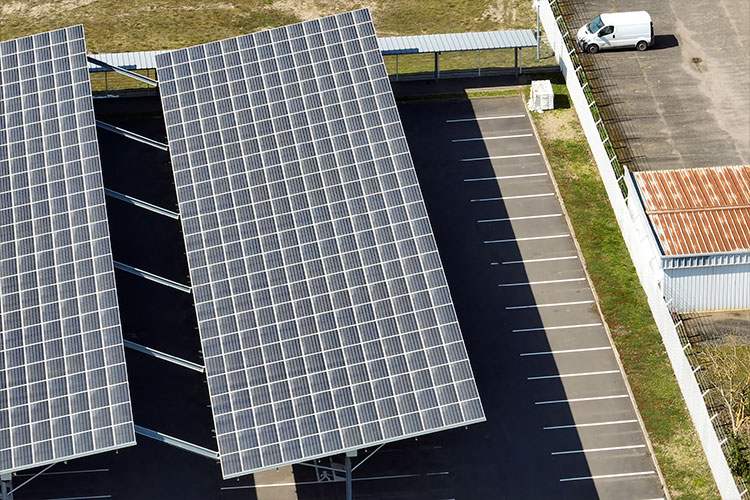 Power Camel: Commercial Parking Lot Solar Structures in Arizona