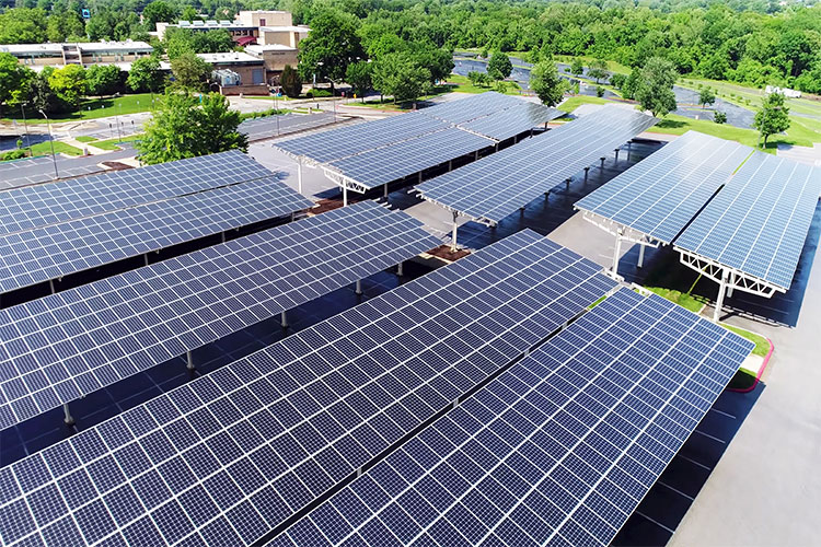 Power Camel: Commercial Parking Lot Solar Structures in Arizona